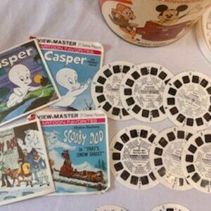 viewmaster | Other | Vintage Walt Disney Viewmaster Gift Pak 3 Reels ...